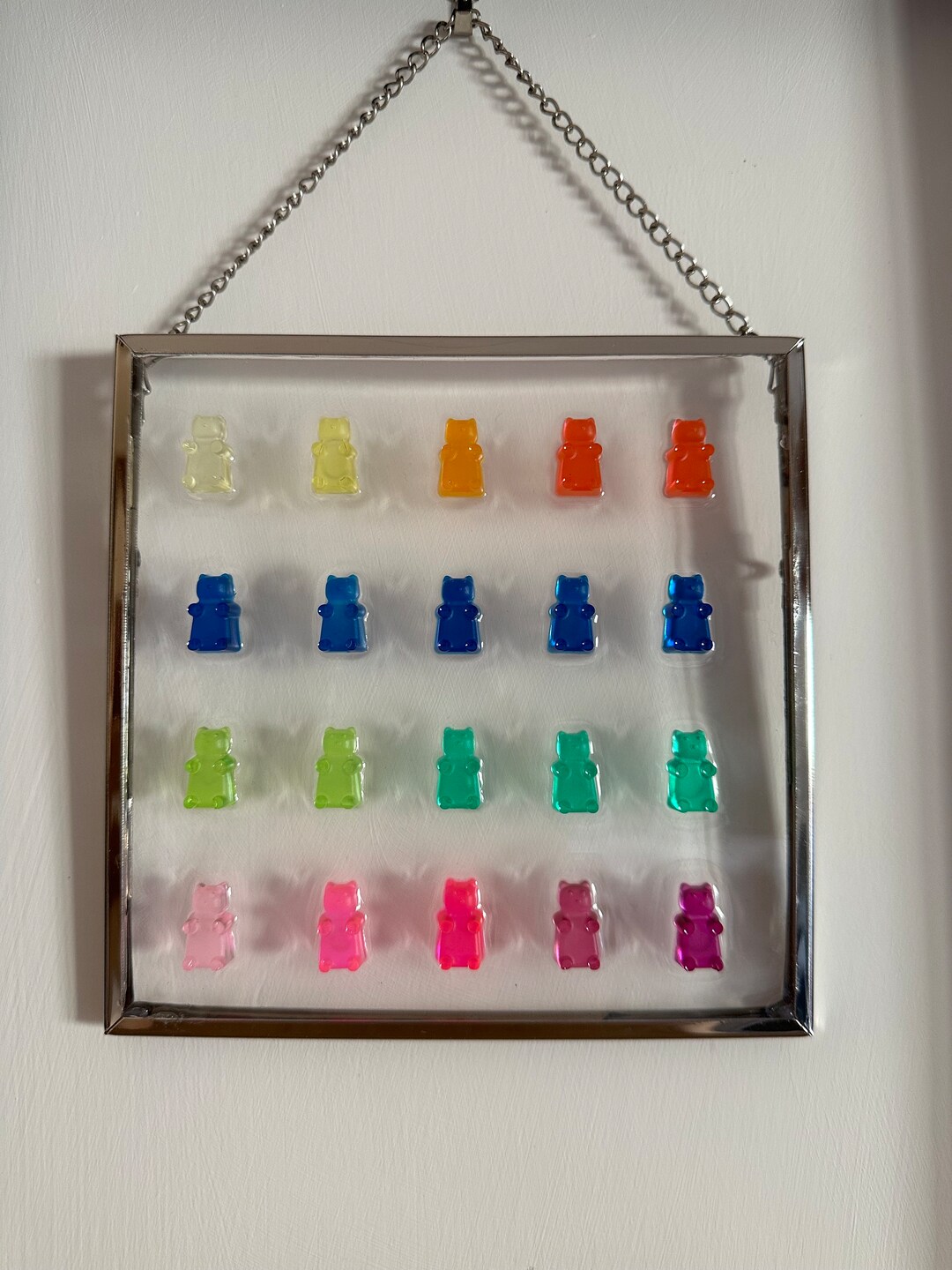 Gummy Bear Wall Decor Pop Art Rainbow 3D Gummy Bear Home - Etsy