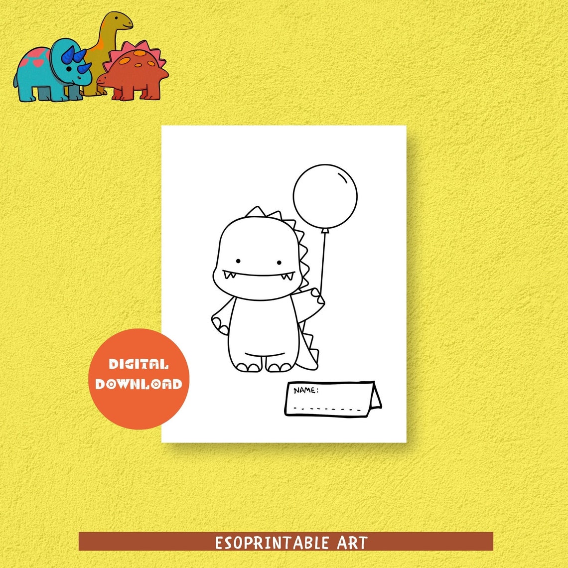 Dinosaur Coloring Pages Baby Dinosaur Printables Dinosaur Games ...