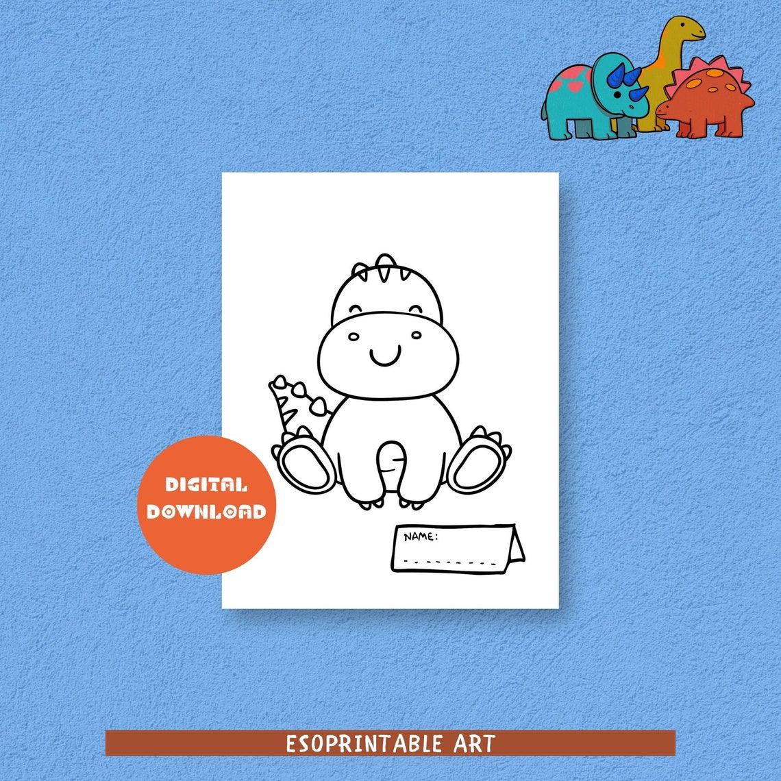 Dinosaur Coloring Pages Baby Dinosaur Printables Dinosaur Games ...