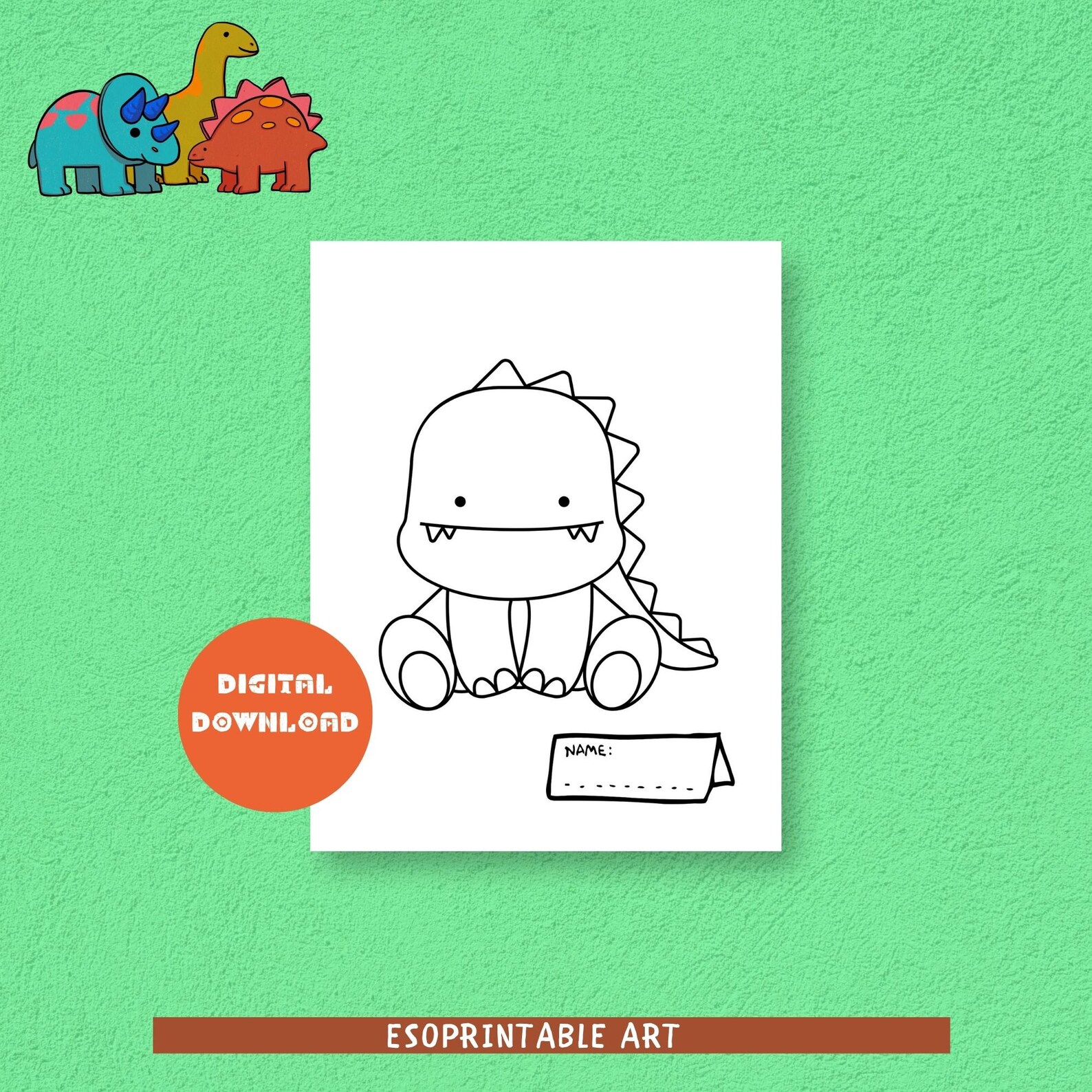 Dinosaur Coloring Pages Baby Dinosaur Printables Dinosaur Games ...