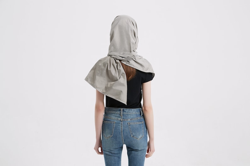 Radia Smart® EMF Protection Scarf, RF Blocking, 5G Blocking, Anti-radiation Protection, Silver ...