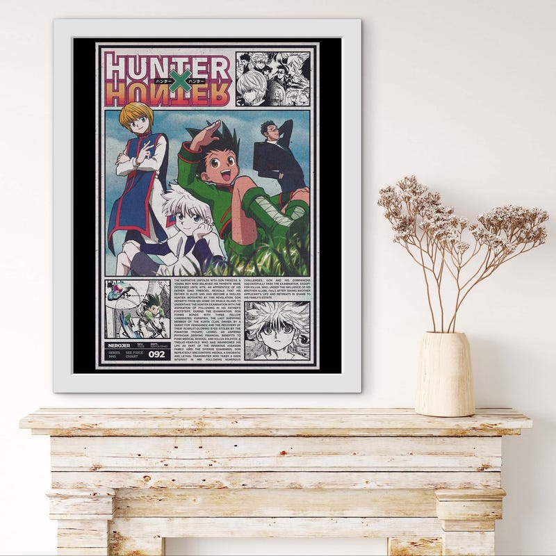 Wall Art Anime Killua - Etsy UK