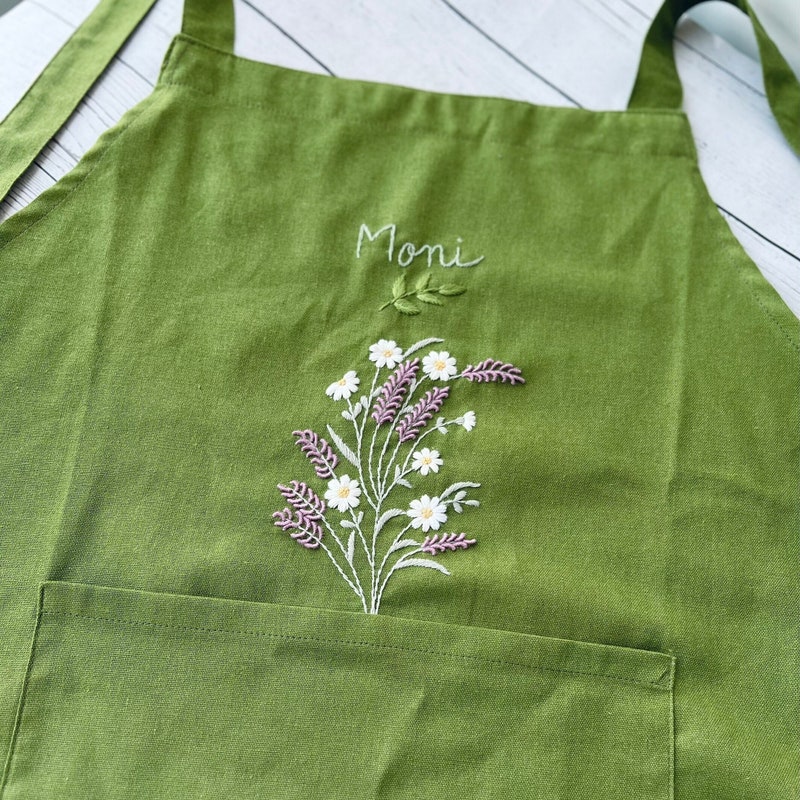 Embroidered Aprons - Etsy