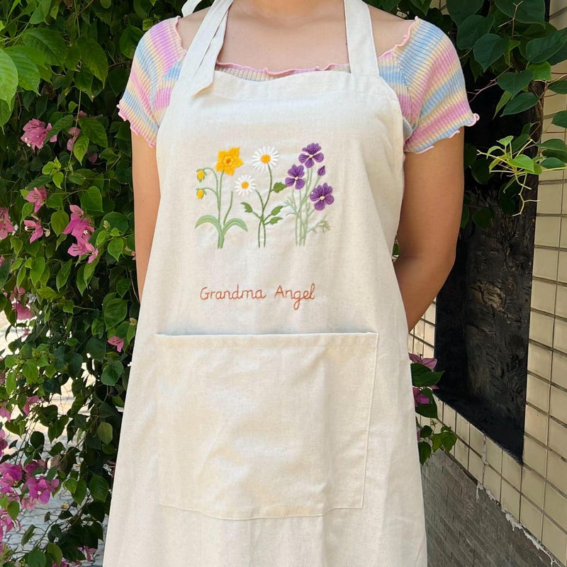 Apron Embroidery - Etsy
