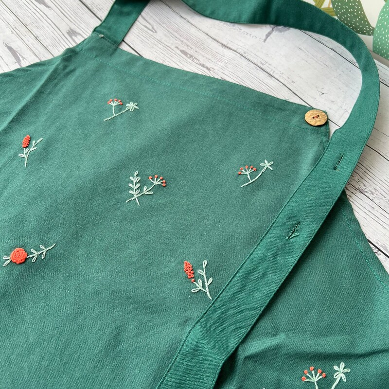 Embroidered Aprons - Etsy