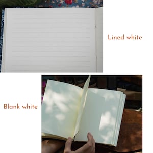 Birth Month Flower Embroidered Notebook A5 A6, Personalized Hand ...