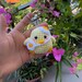 Crochet Cute Chicken Keychain, Crochet Mini Chicken Keychain, Cute Gift ...