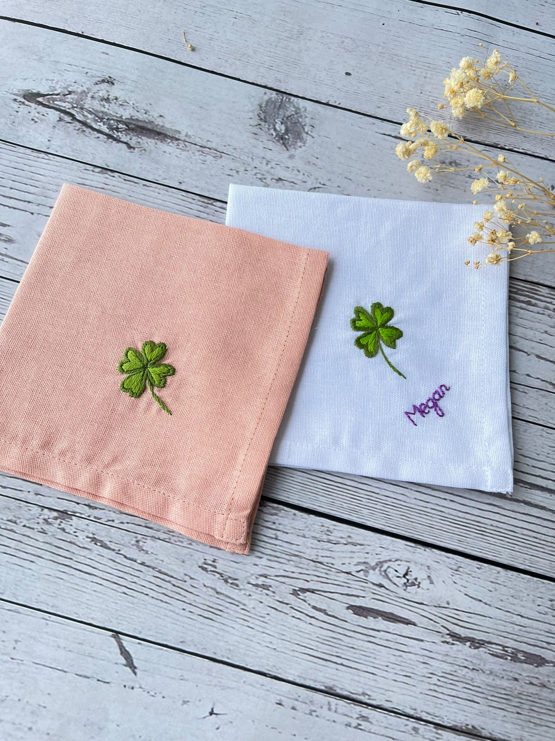 Personalized Embroidered Handkerchiefs, Linen Embroidered Handkerchief ...