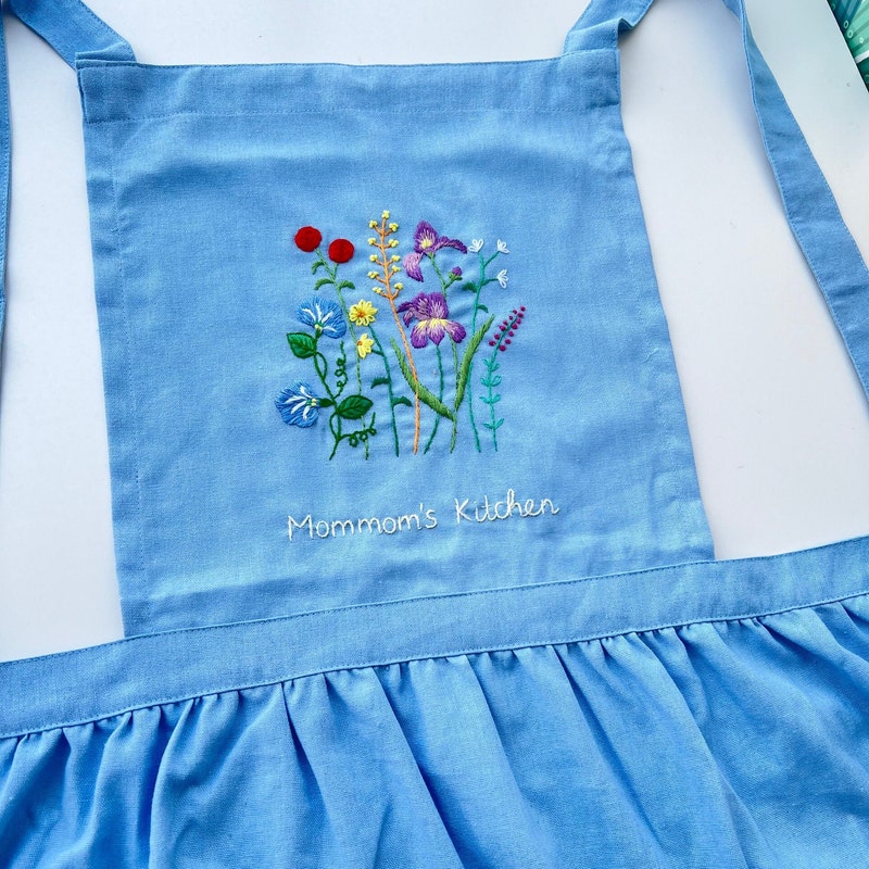 Embroidered Aprons - Etsy