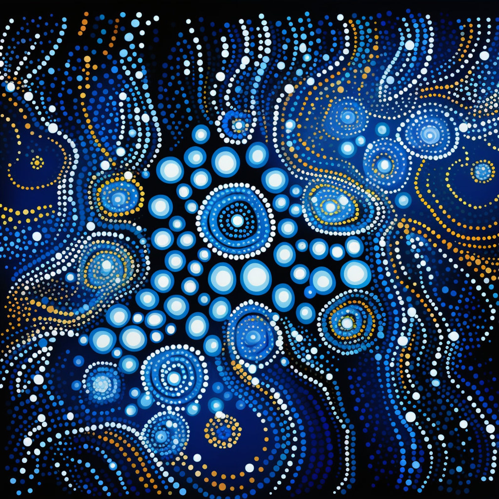 Aboriginal Art Print, Australian Aboriginal Art, Aboriginal Art Print ...