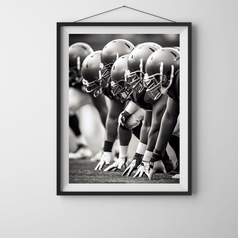Football Wall Art - Etsy