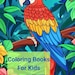 Parrot Coloring Book for Kids, Part 1 - Etsy