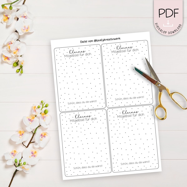 Druckvorlage schön, dass du da bist - Etsy.de