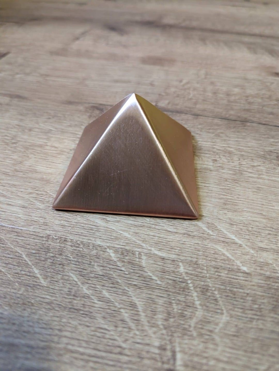 Pure Copper Pyramid for Positive Energy Handmade - Etsy