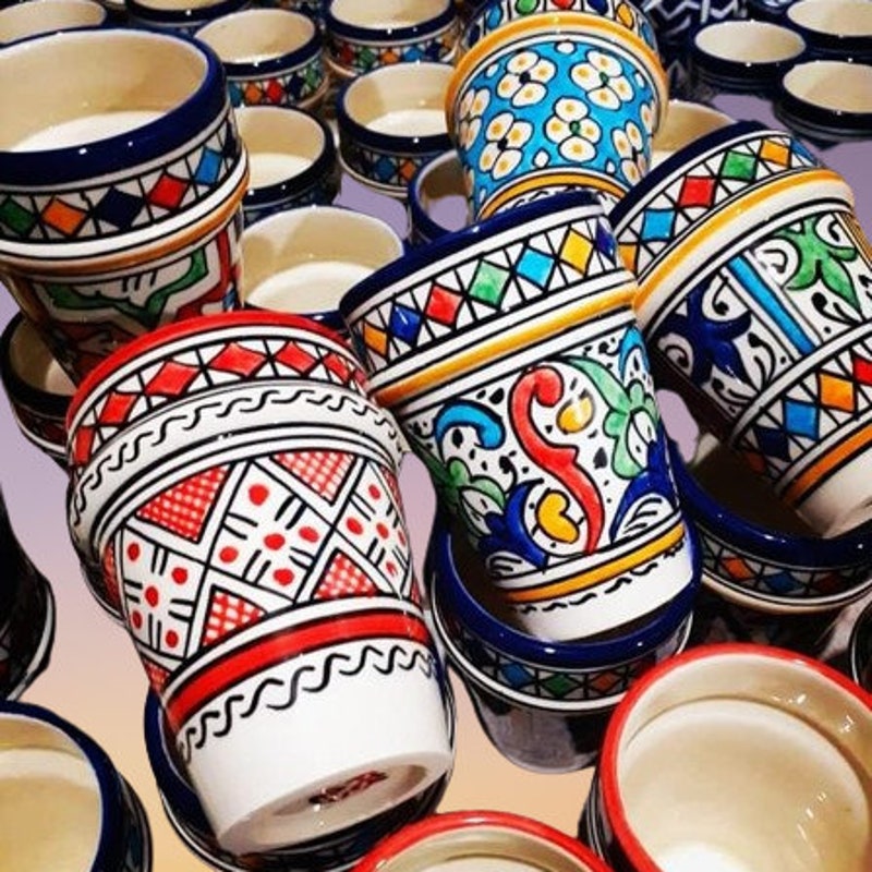 Moroccan Pottery - Etsy