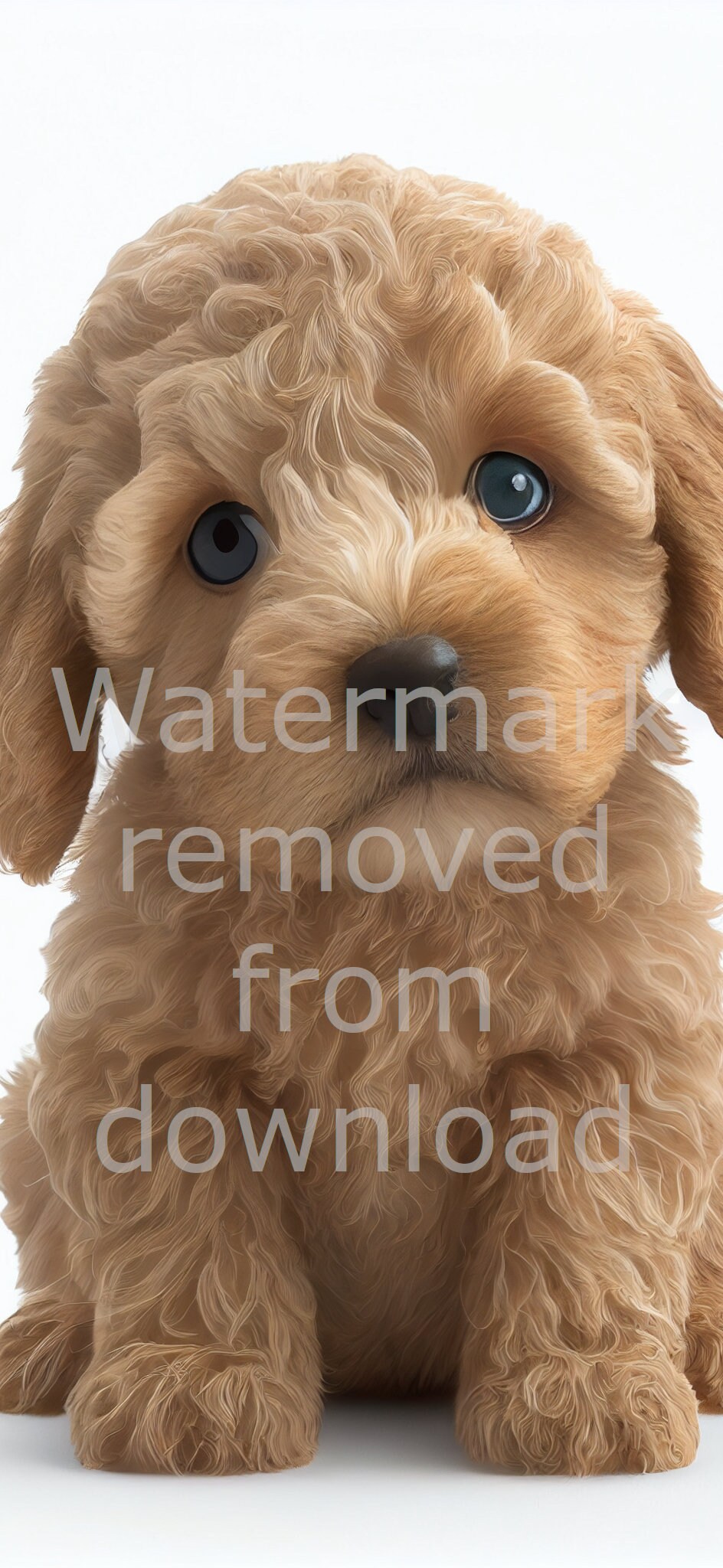 Labradoodle Puppy Wallpaper - Etsy