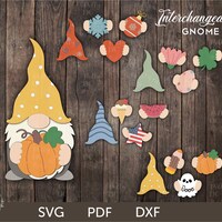 Gnome Svg - Etsy