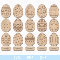 Easter Egg Display SVG FILE - Etsy