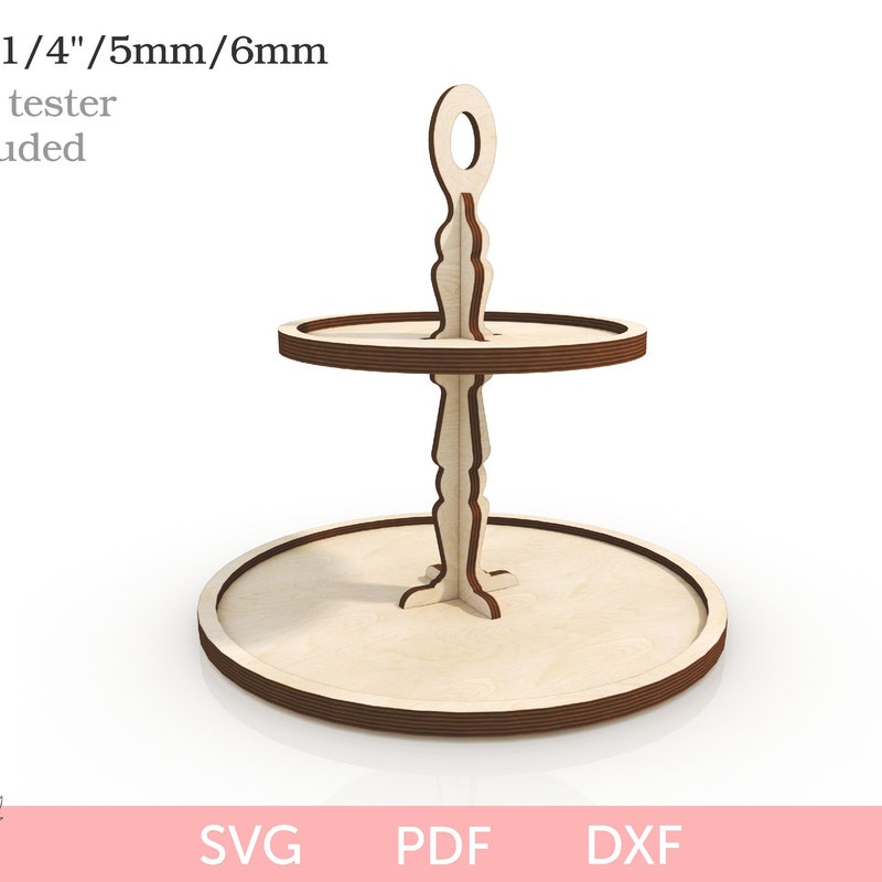 2 Tiered Tray - Etsy