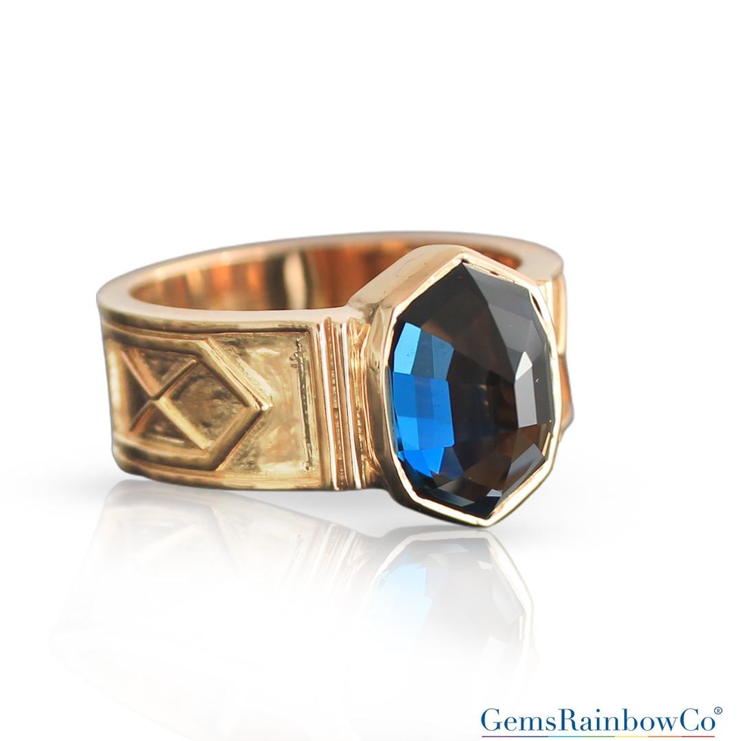 Ring of Thror, Inspired by the Lord of the Rings, Set in Gold With ...