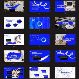 Fun & Creative Style Powerpoint Template - Etsy