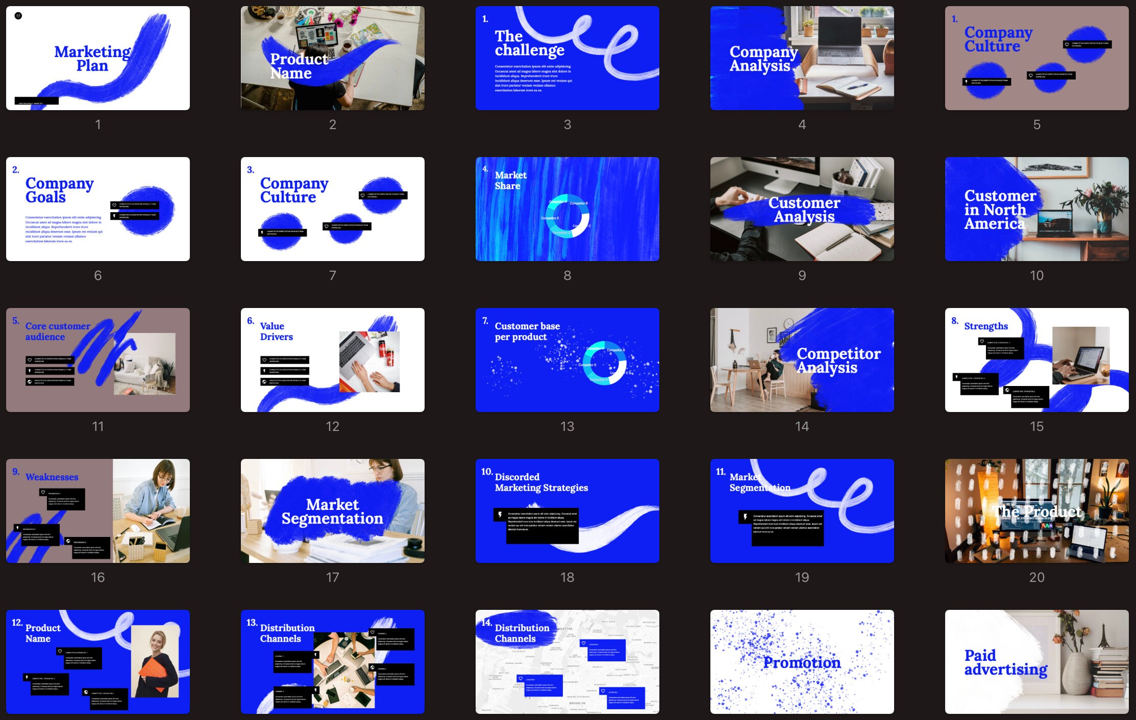 Fun & Creative Style Powerpoint Template - Etsy