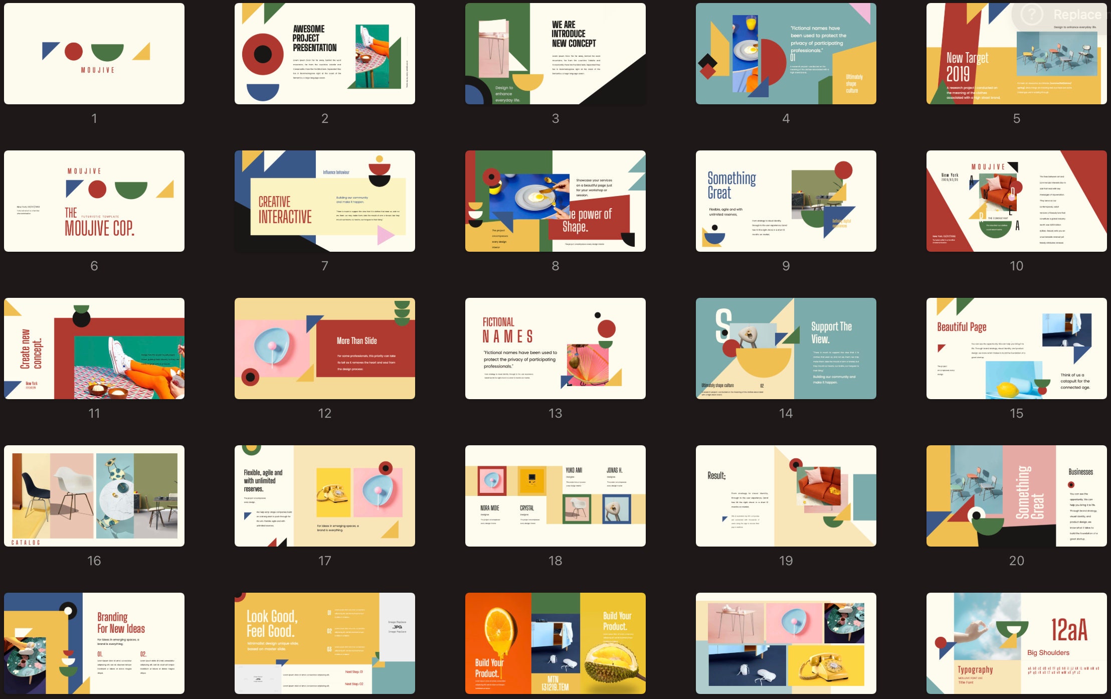 Fun & Creative Style Powerpoint Template - Etsy