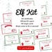 Elf Kit, Printable Certificate, Elf Magic Cards, Elf Notes, Official ...