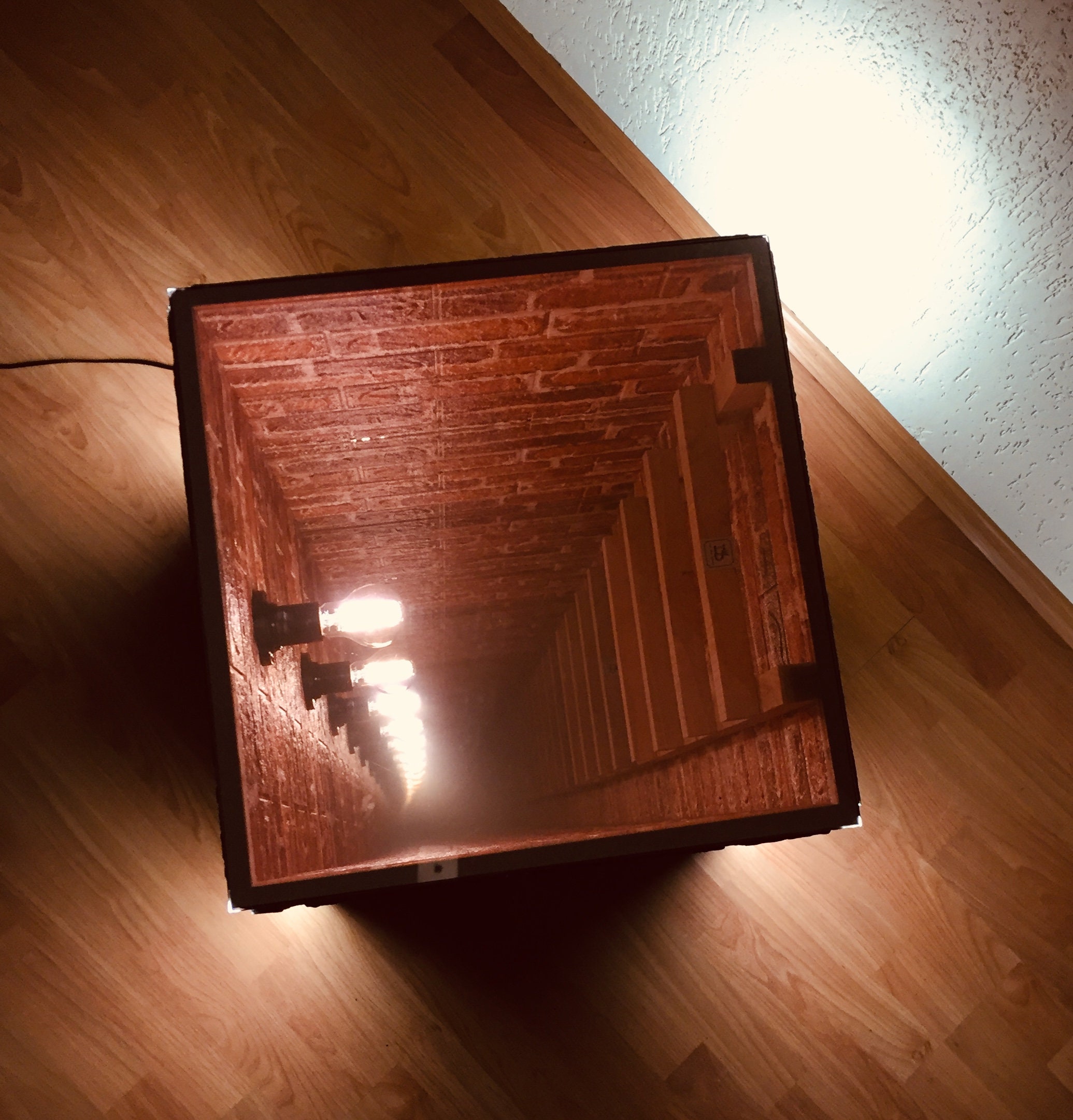 Infinity Mirror Coffee Table Infinity Illusion Table 3D Coffee Table Infinity Mirror Coffee Table Infinity Illusion Table 3D Coffee Table