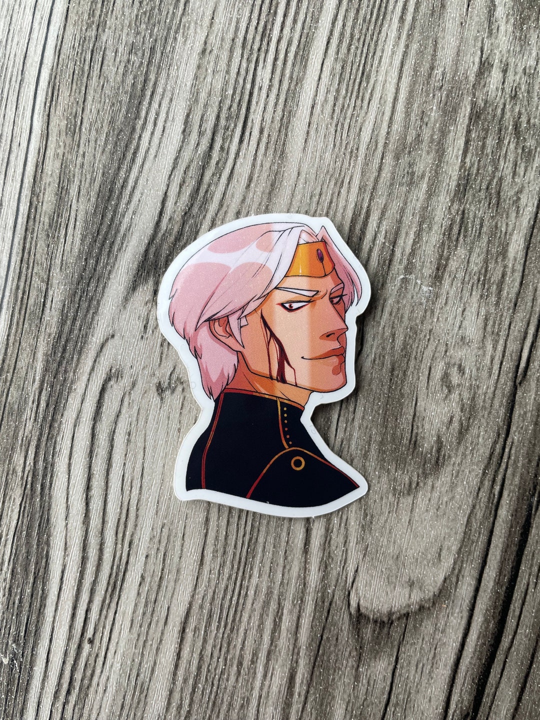Escaflowne Dilandau Sticker - Etsy