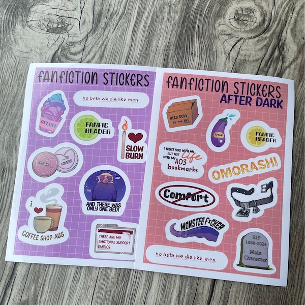 Fanfiction Notebook - Etsy