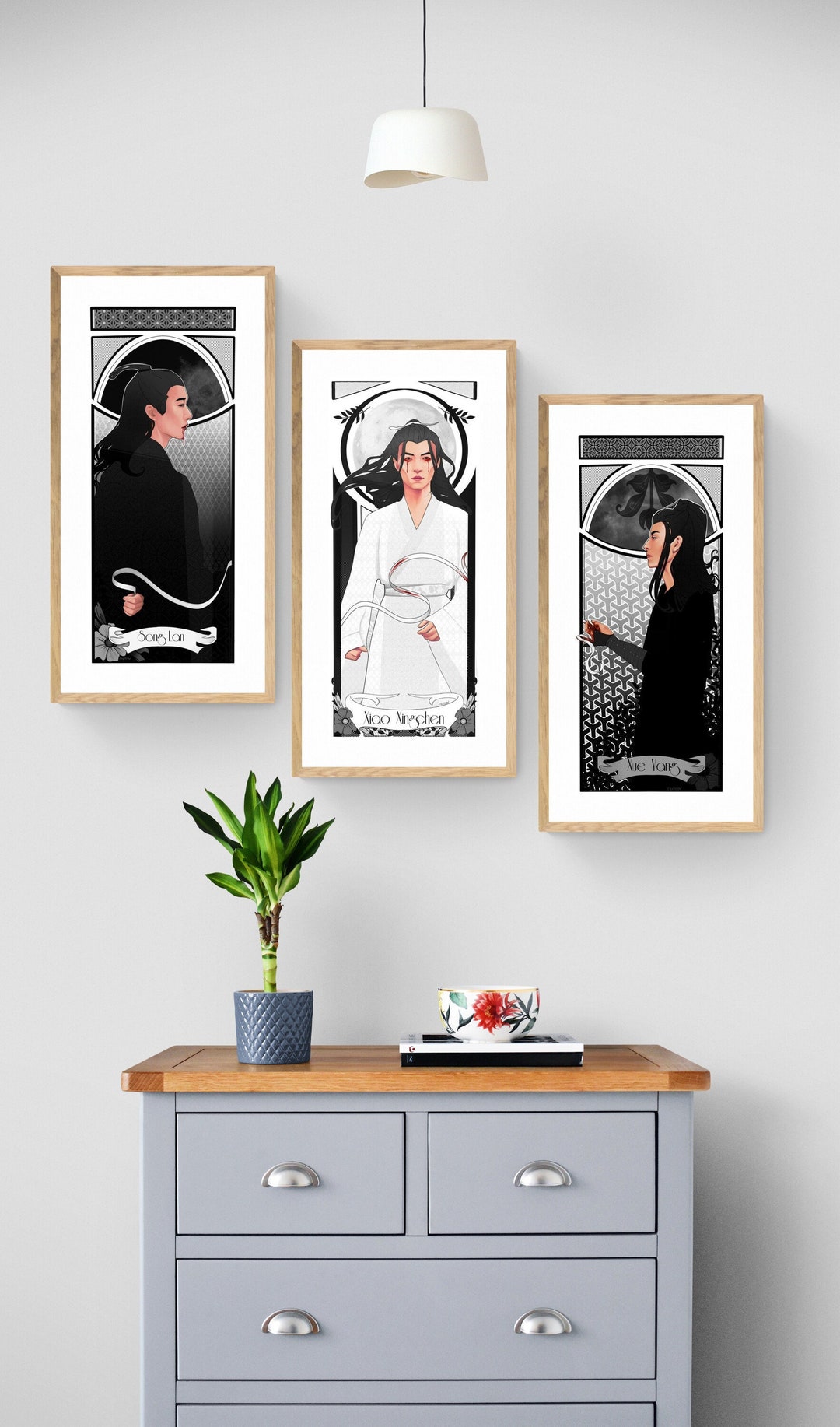 MDZS Yi City Trio Art Prints - Etsy
