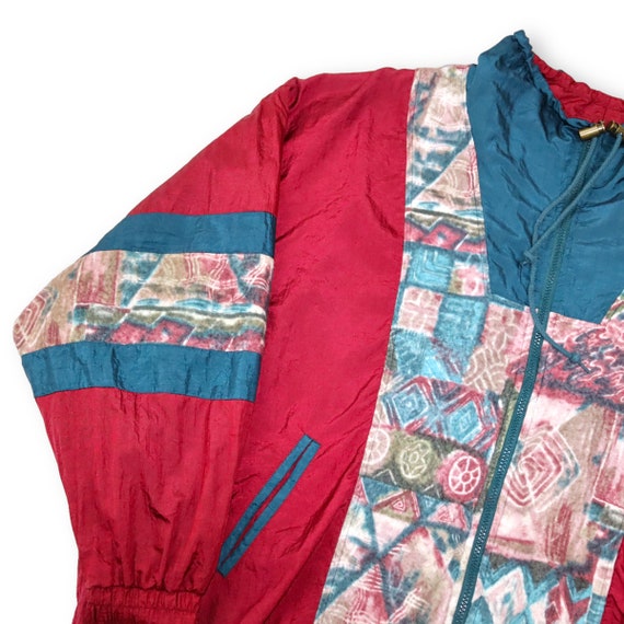 Vintage Climate Zone training jacket red blue XL - Gem