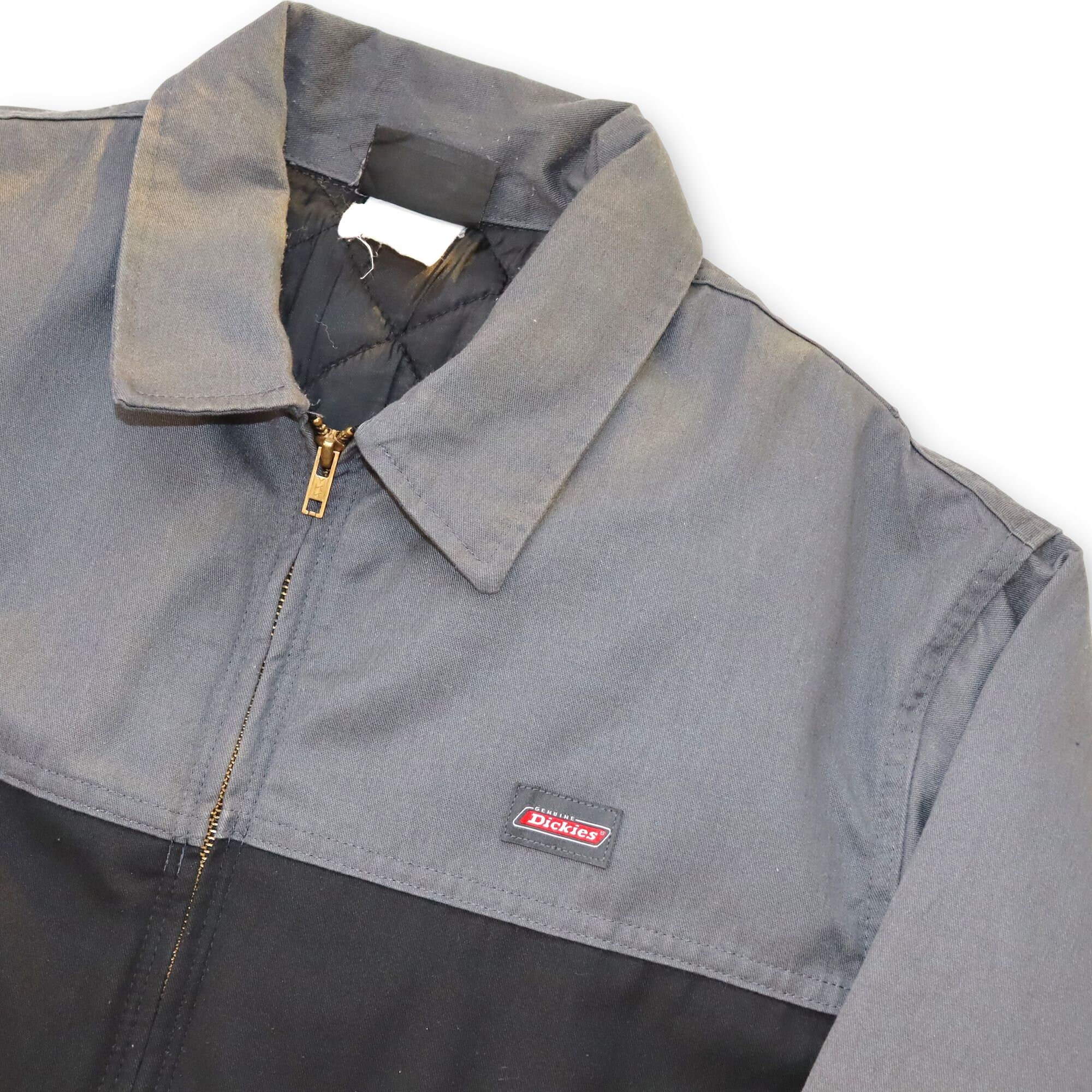 Vintage 90s 00s DICKIES Workwear Jacket Black Grey XL - Etsy Vintage 90s 00s DICKIES Workwear Jacket Black Grey XL - Etsy