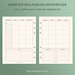 Printable Monthly Planner | Undated Calendar, Monthly Organizer, Agenda ...