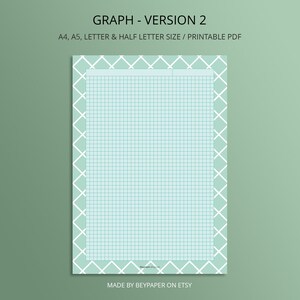 Printable Notebook Paper Pages | Colorful Dot, Lined & Graph Paper ...