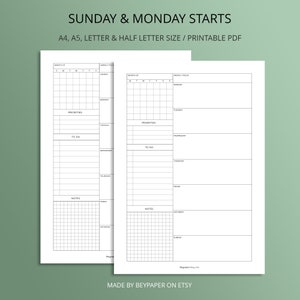 Printable Weekly Planner | Weekly Schedule, Weekly Organizer, Weekly to ...