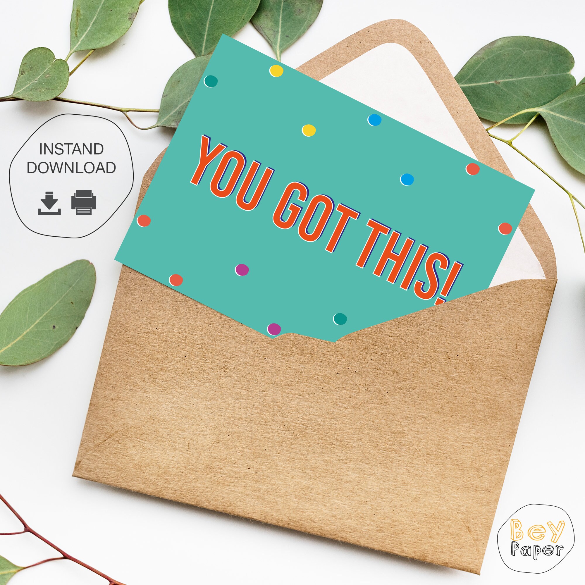 Printable Congratulations Card Instant Download Greeting Card Digital ...