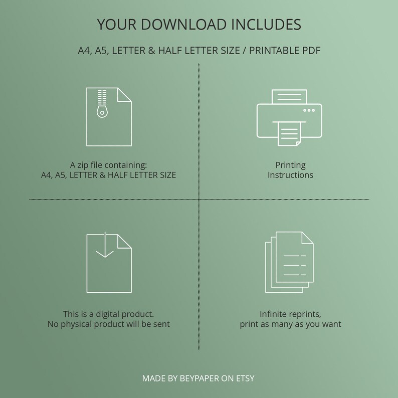 Printable Simple Password Tracker Password Log, Password Keeper ...