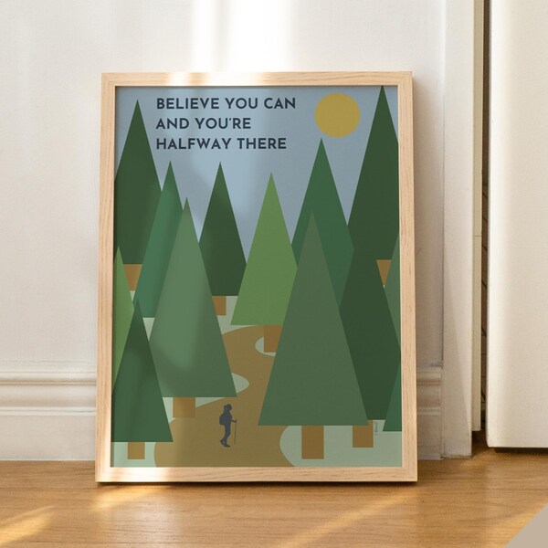 Youre Halfway There - Etsy