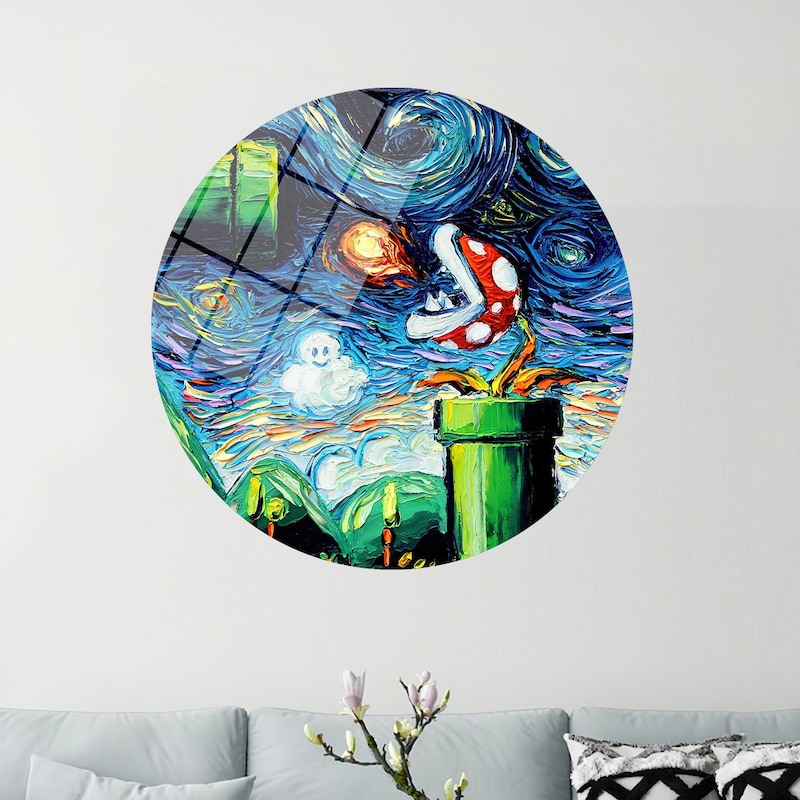 Super Mario Bros Painting - Etsy