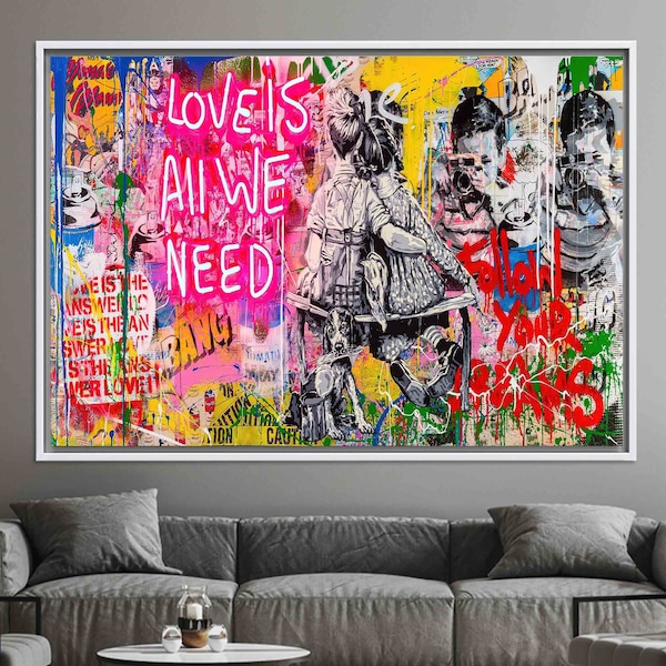 All We Need is Love - Etsy