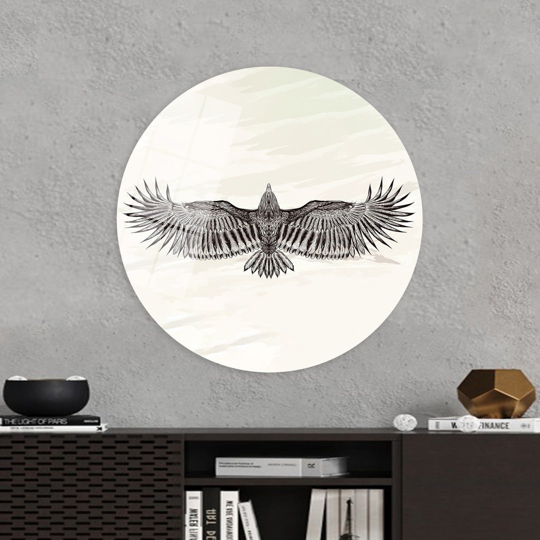 Farmhouse Wall Art, Condor Flying Art, Condor Wall Decor, Bird Wall Art ...