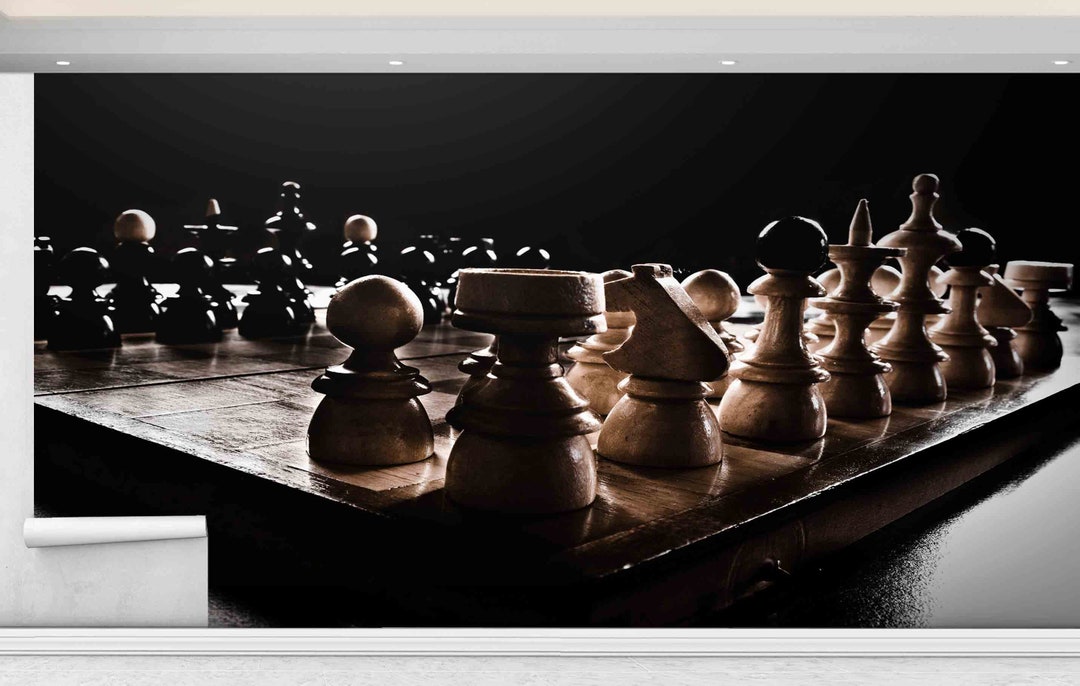 Wall Decoration, Wallpaper Border, Contact Paper, Gift, Chess Wall ...