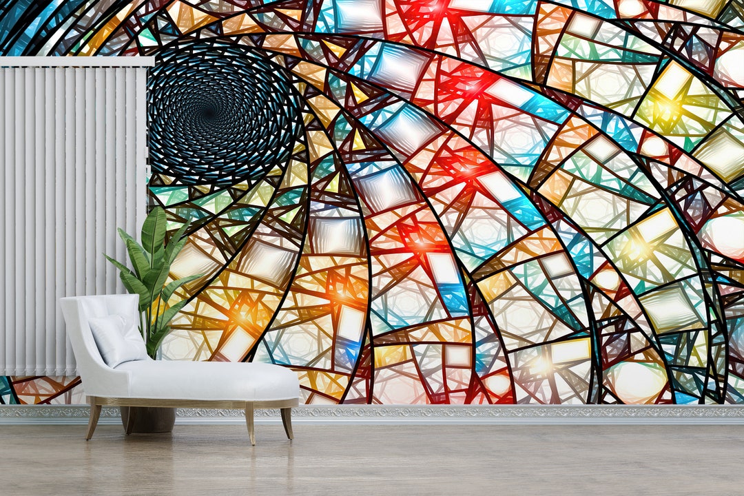 Printable Wall Art, Custom Wall Paper, Stick on Wallpaper Art Deco ...