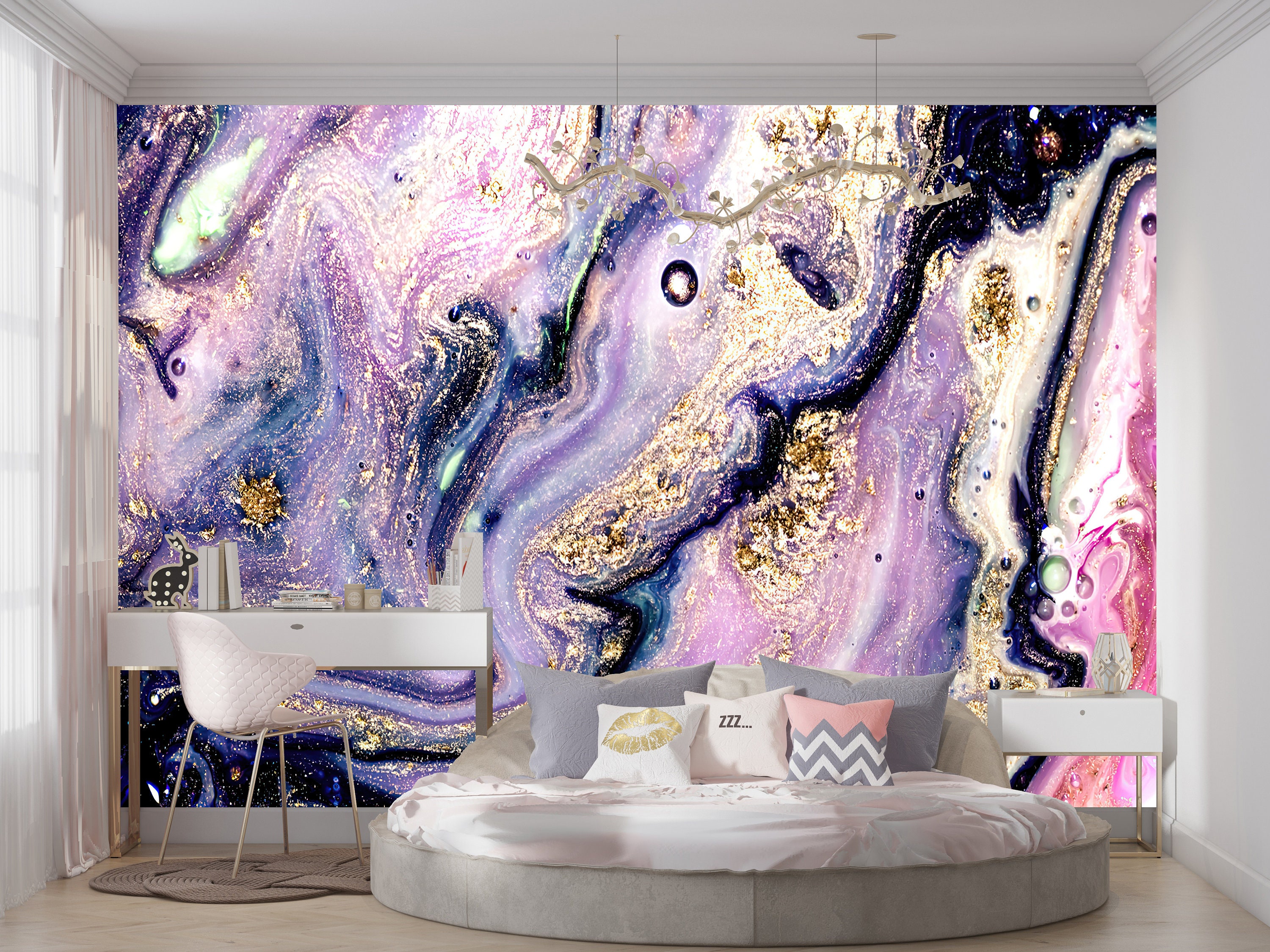 Wallpaper Patent 3D Paper Art Contact Paper Gift for Her - Etsy