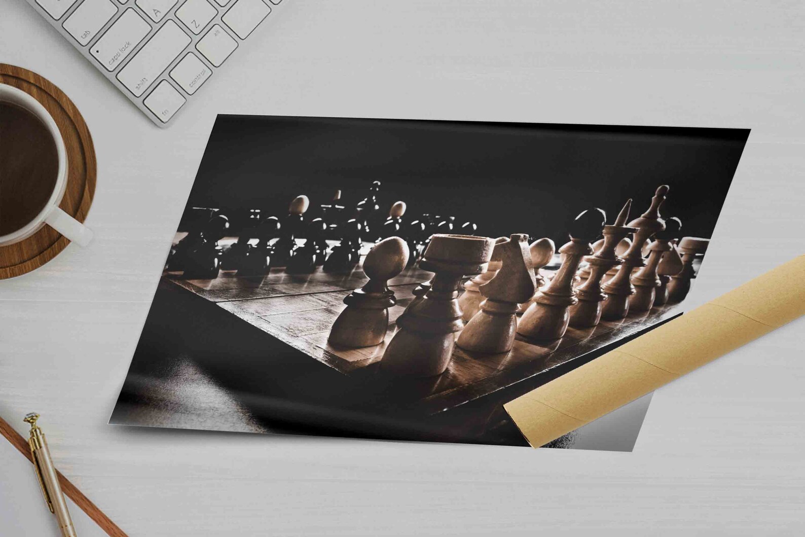 Chess Wallpaper Mural: Modern Office Wall Art - Etsy