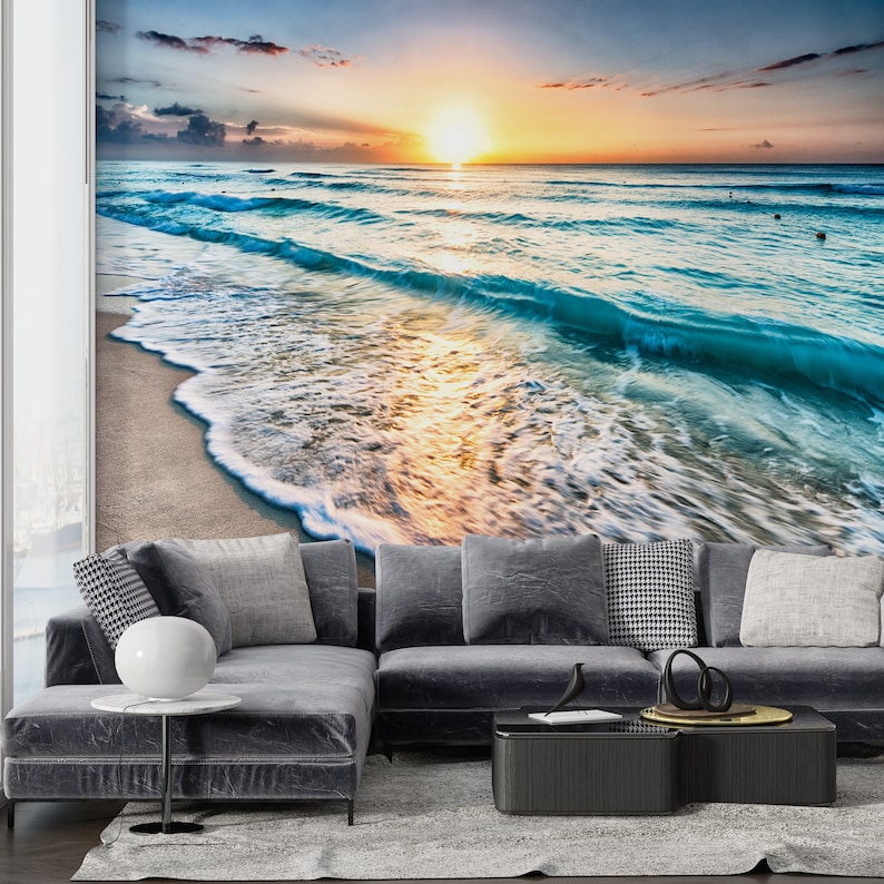 3D Landscape Wallpaper Contact Paper Wall Paper Peel and - Etsy