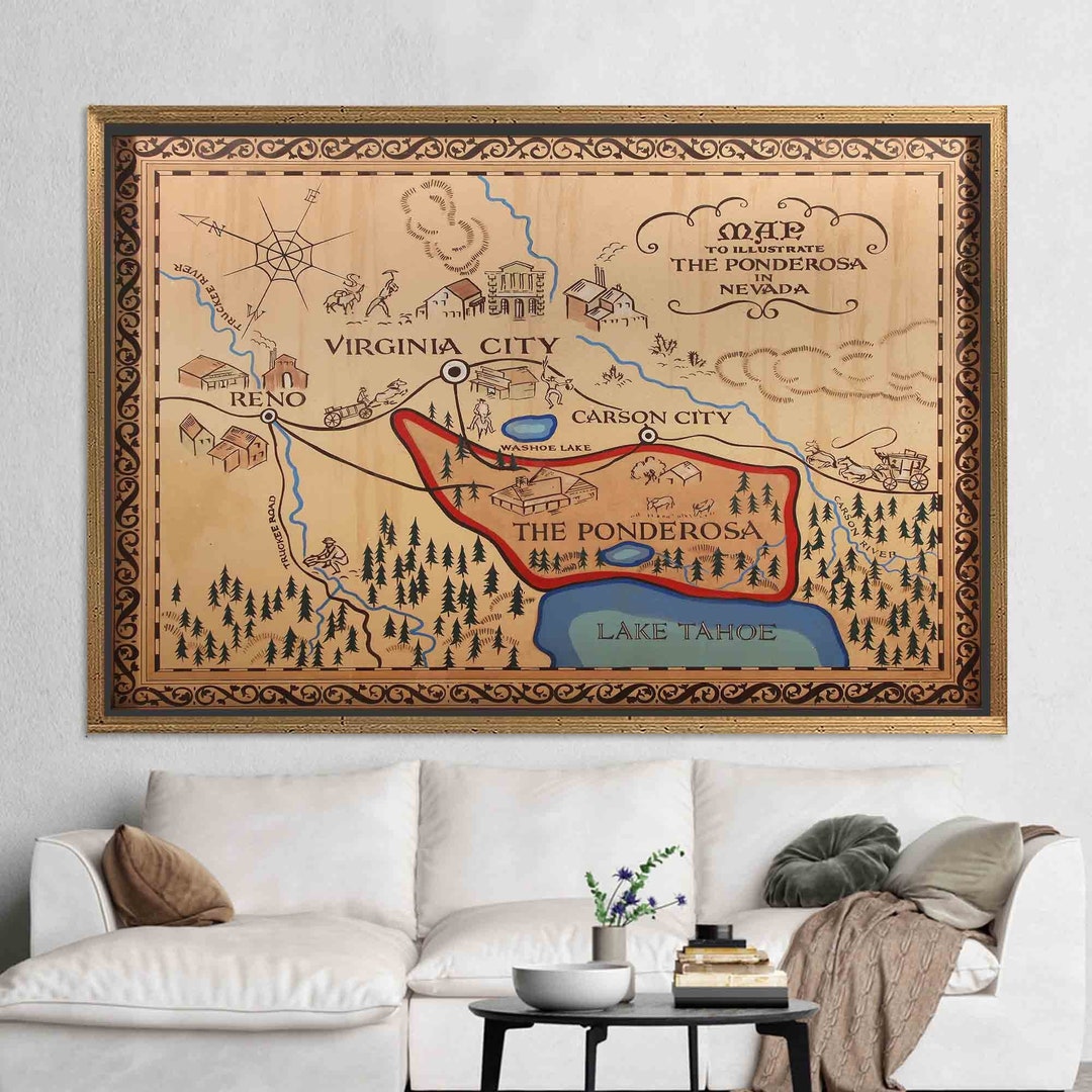 Personalized Glass Art, Best Movie Map Canvas Print, Home Decor, 3D ...
