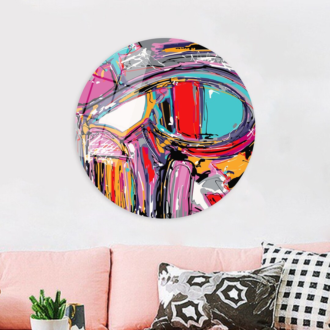 Abstract Graffiti, Street Art Wall Decor, Modern Wall Art, Christmas ...